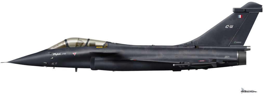Rafale C01 - RAFALE : The omnirole fighter